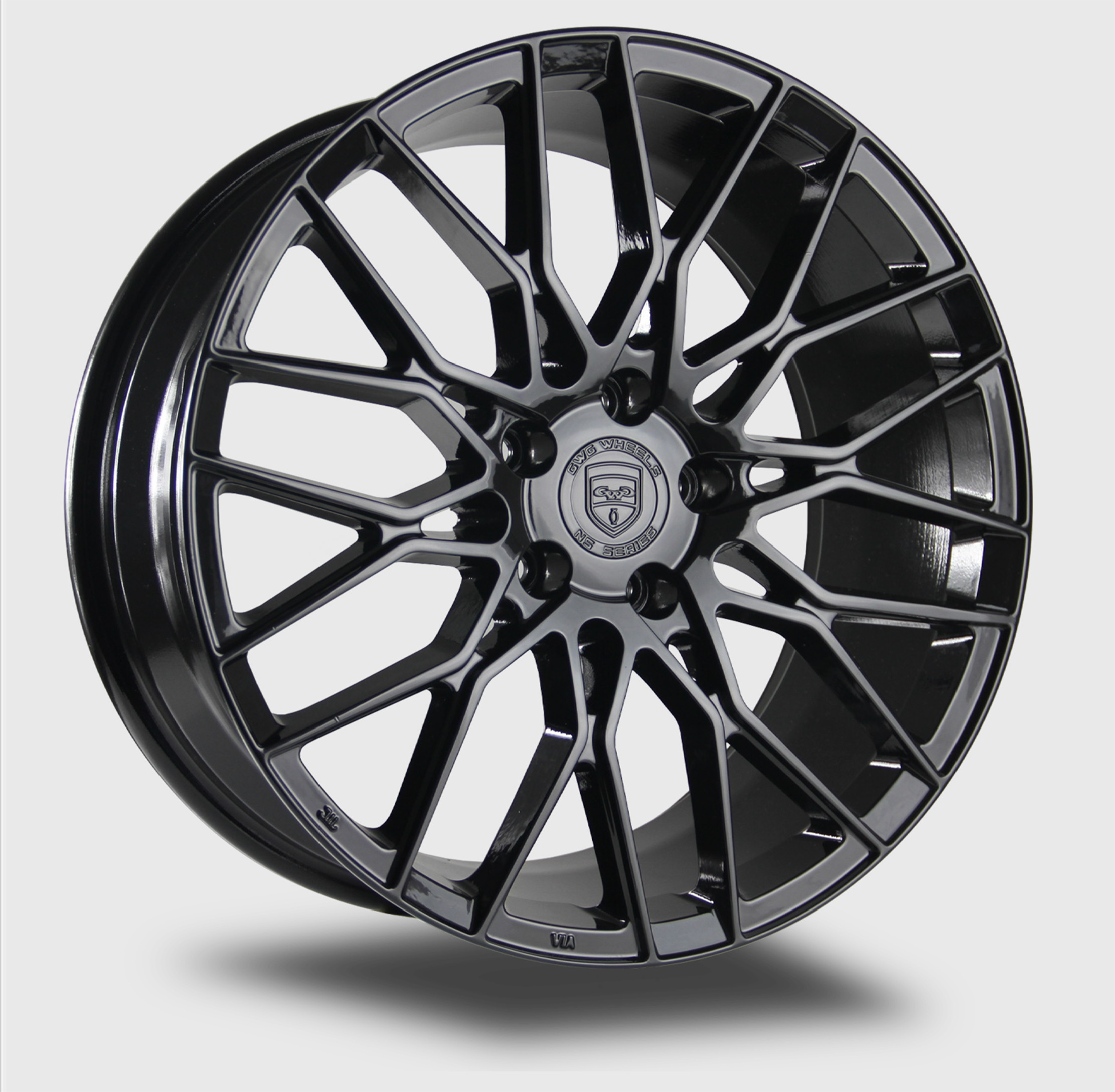 NS1 18×8 Gloss Black Rim – GWG Wheels