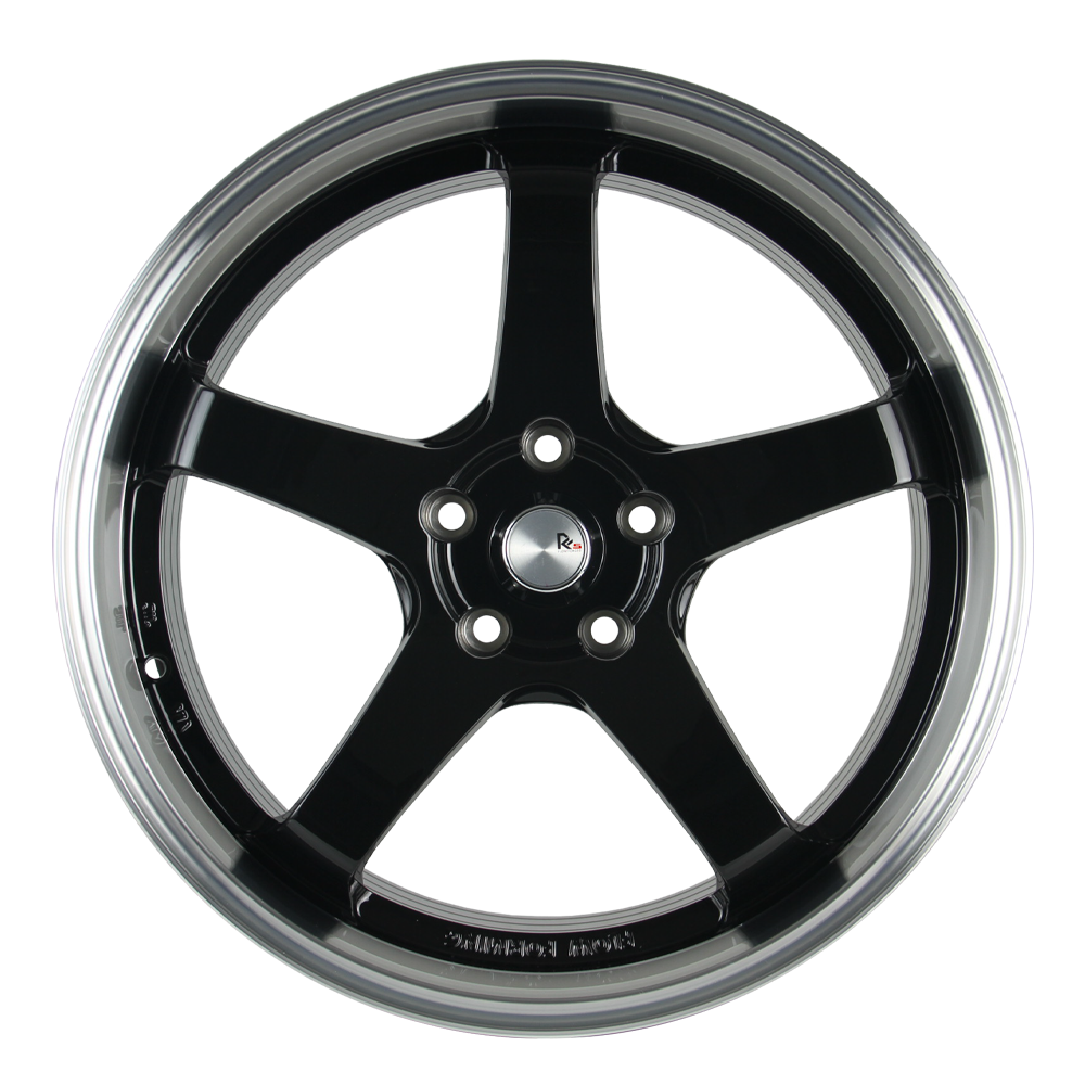 RF5 19×8.5 Gloss Black Machined Lip Rim – GWG Wheels