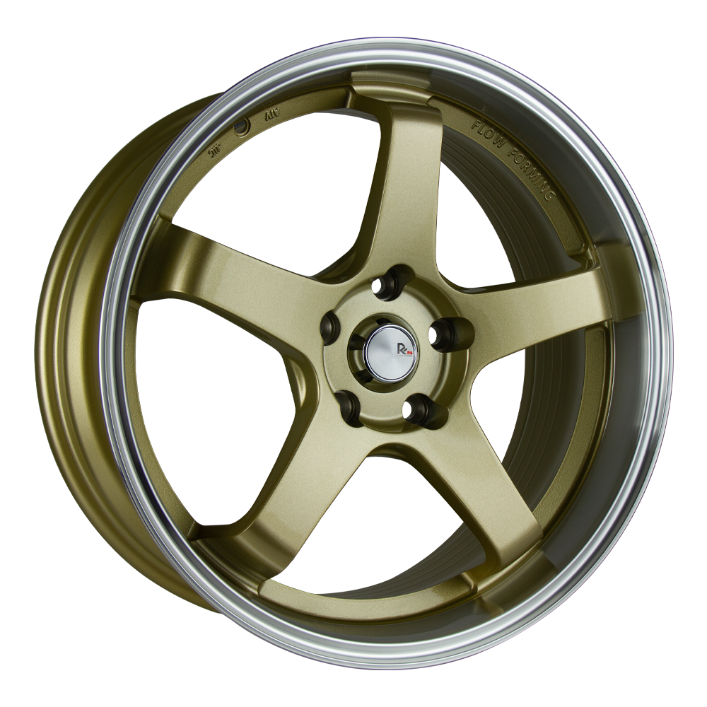GWG RF5 Gold Machined Lip Rims – GWG Wheels