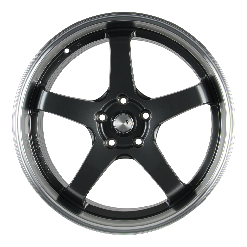 GWG RF5 Gunmetal Machined Lip Rims – GWG Wheels
