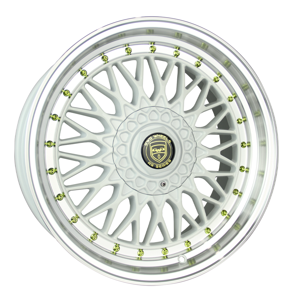 RS1 18×8 Gloss White Rim – GWG Wheels