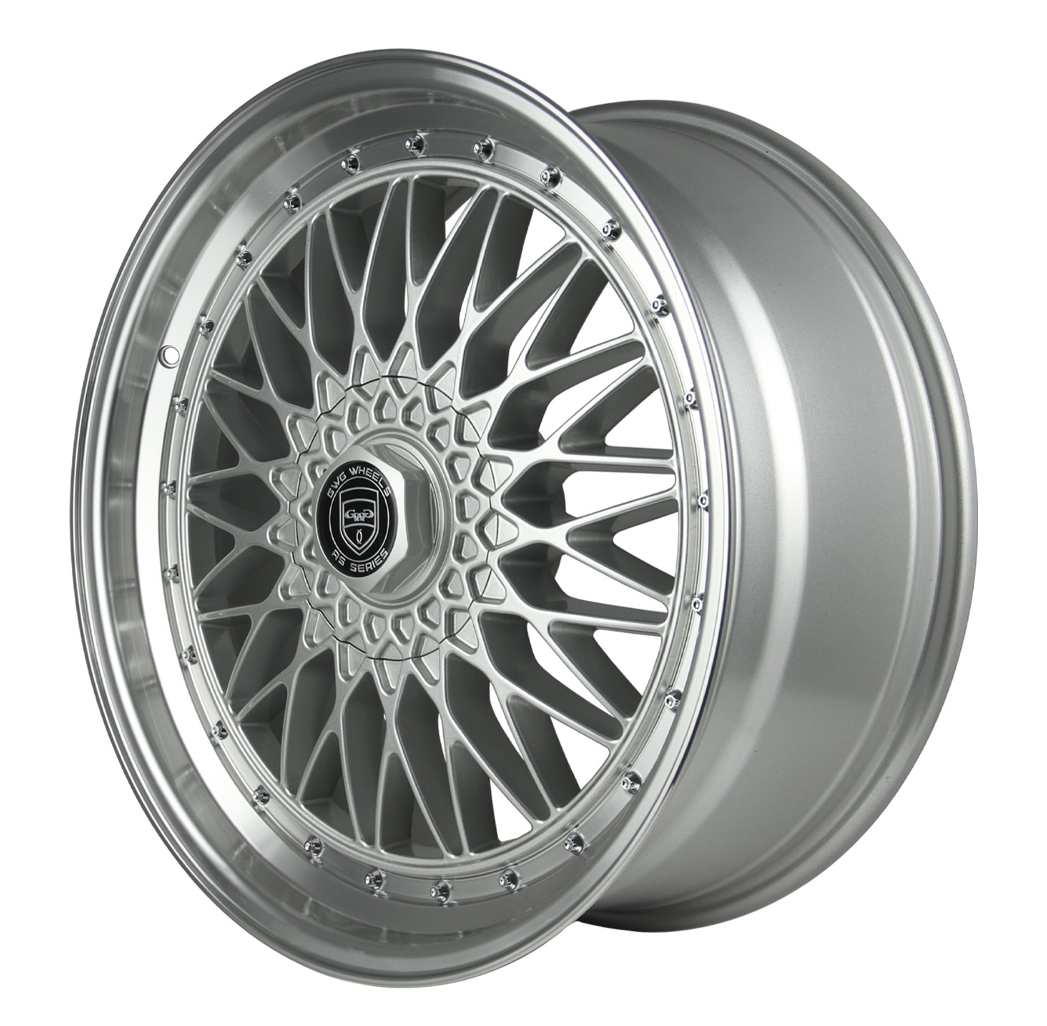 RS1 20×8.5 Silver Machined Rim – GWG Wheels