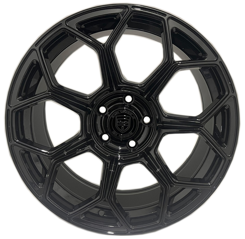 NS6 18×8 Gloss Black Rims – GWG Wheels
